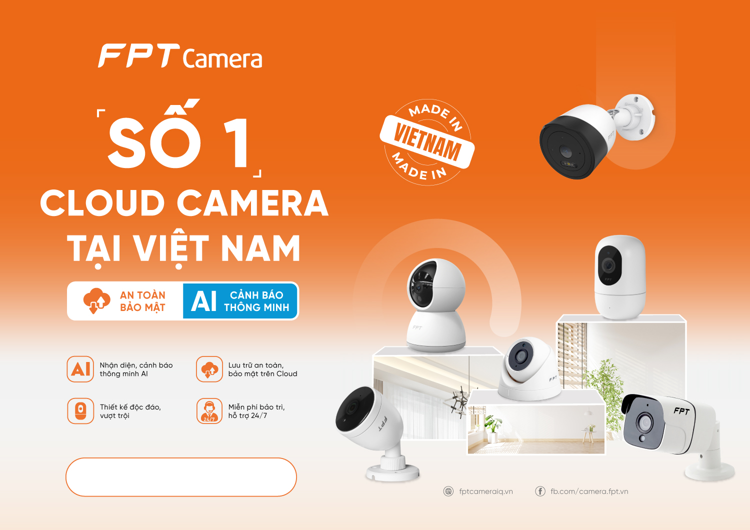 CAMERA FPT GIÁM SÁT THÔNG MINH - fptlapdatwifi.com